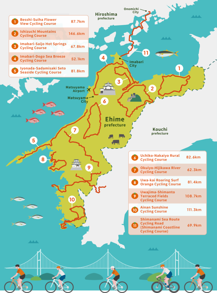 Breezing Through Setouchi in Ehime＃01 The sea breeze, mountains and ...
